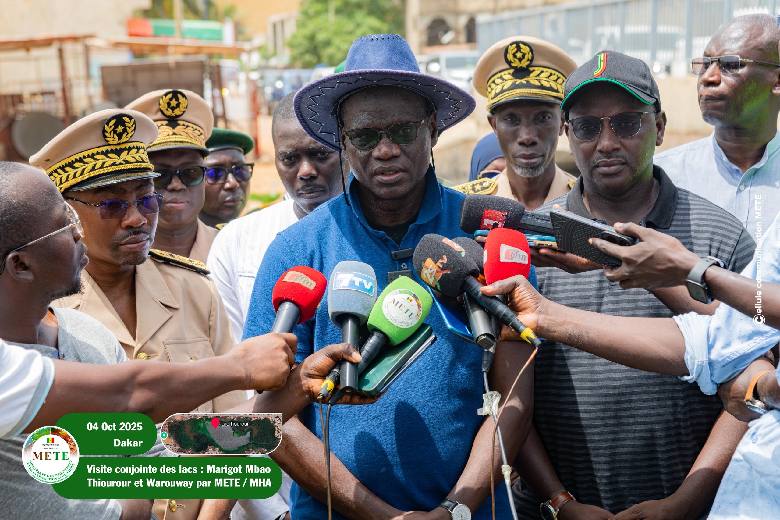 VISITE DES LACS DE THIOUROUR, WAROUWAY ET MARIGOT DE MBAO : Dr ...